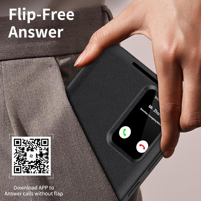 Samsung Galaxy S26/S26 Pro Smart Clear View Etui z klapką z kieszenią ...