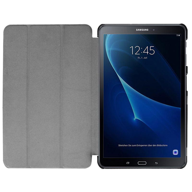 Samsung Galaxy Tab A 10.1 (2016) T580, T585 - Pokrowiec Tri-Fold Smart - Czarny